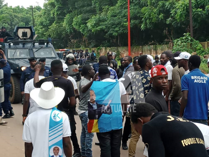 RDC: une manifestation des partisans de Moïse Katumbi réprimée par la police à Lubumbashi ...